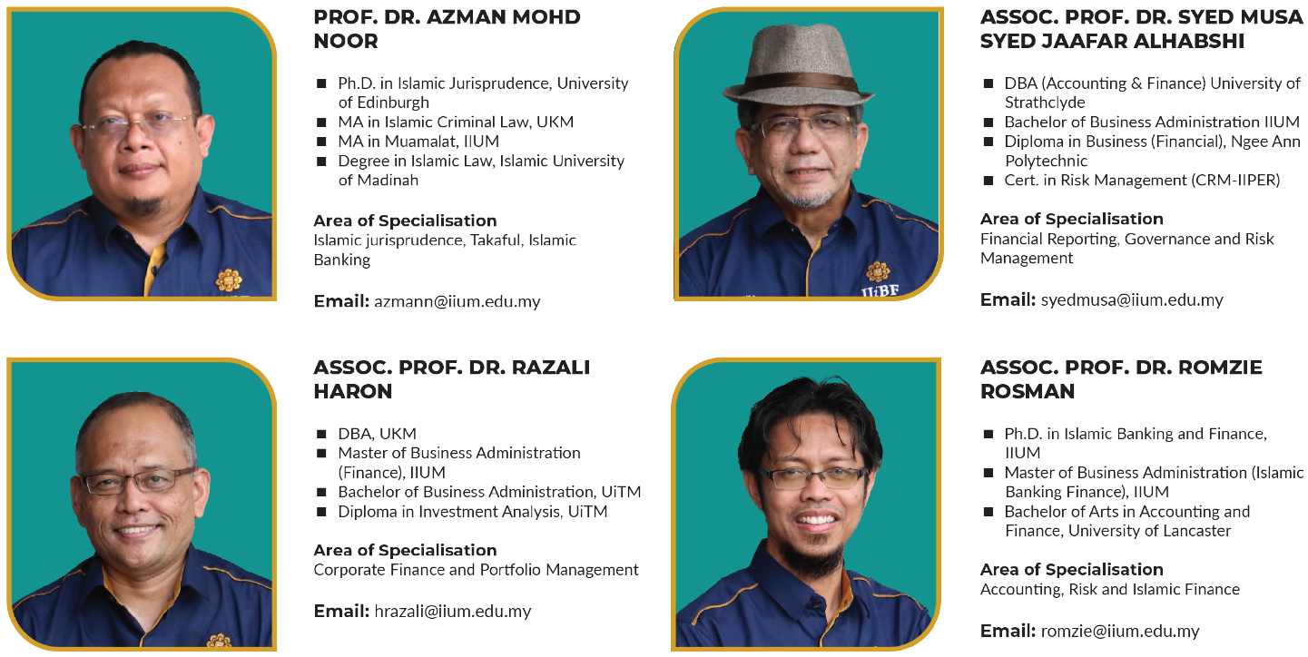Academic Staff – IIUM Institute of Islamic Banking and Finance