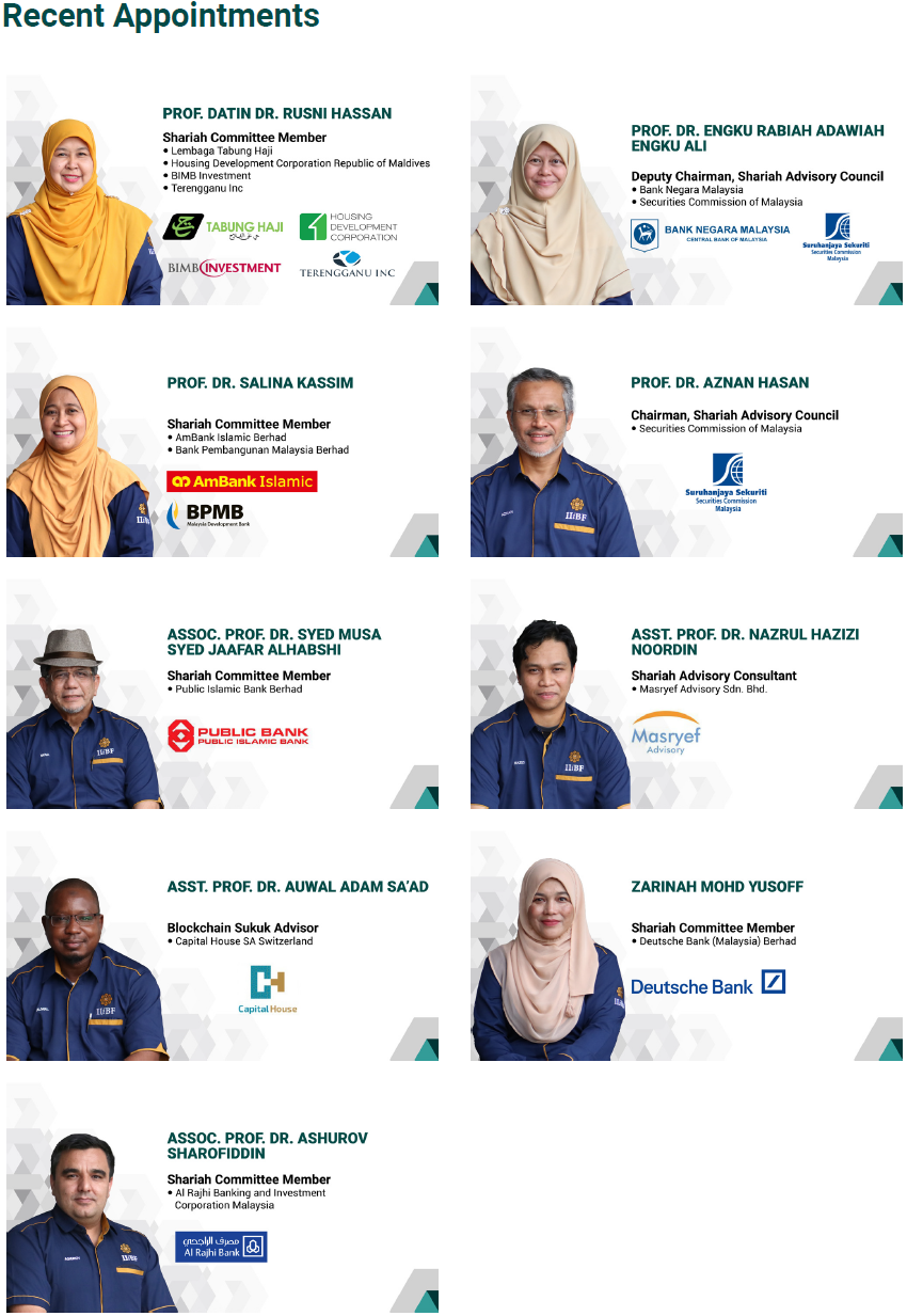 Industry Engagement – IIUM Institute of Islamic Banking and Finance