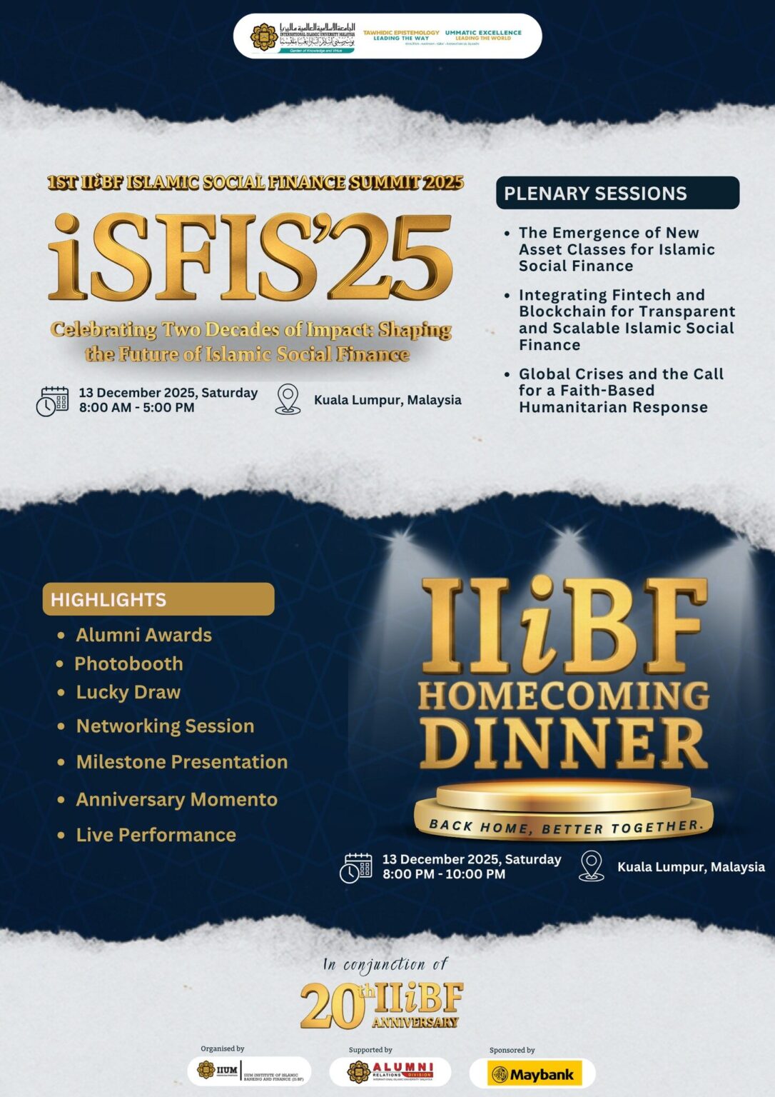 Upcoming Events – IIUM Institute of Islamic Banking and Finance