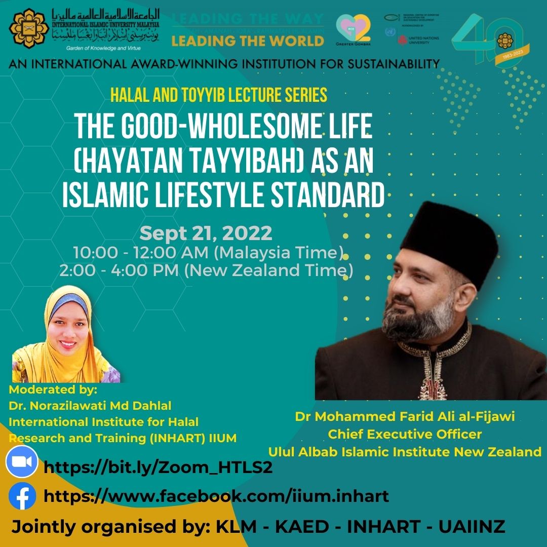 Webinar – INTERNATIONAL INSTITUTE FOR HALAL RESEARCH AND TRAINING (INHART)
