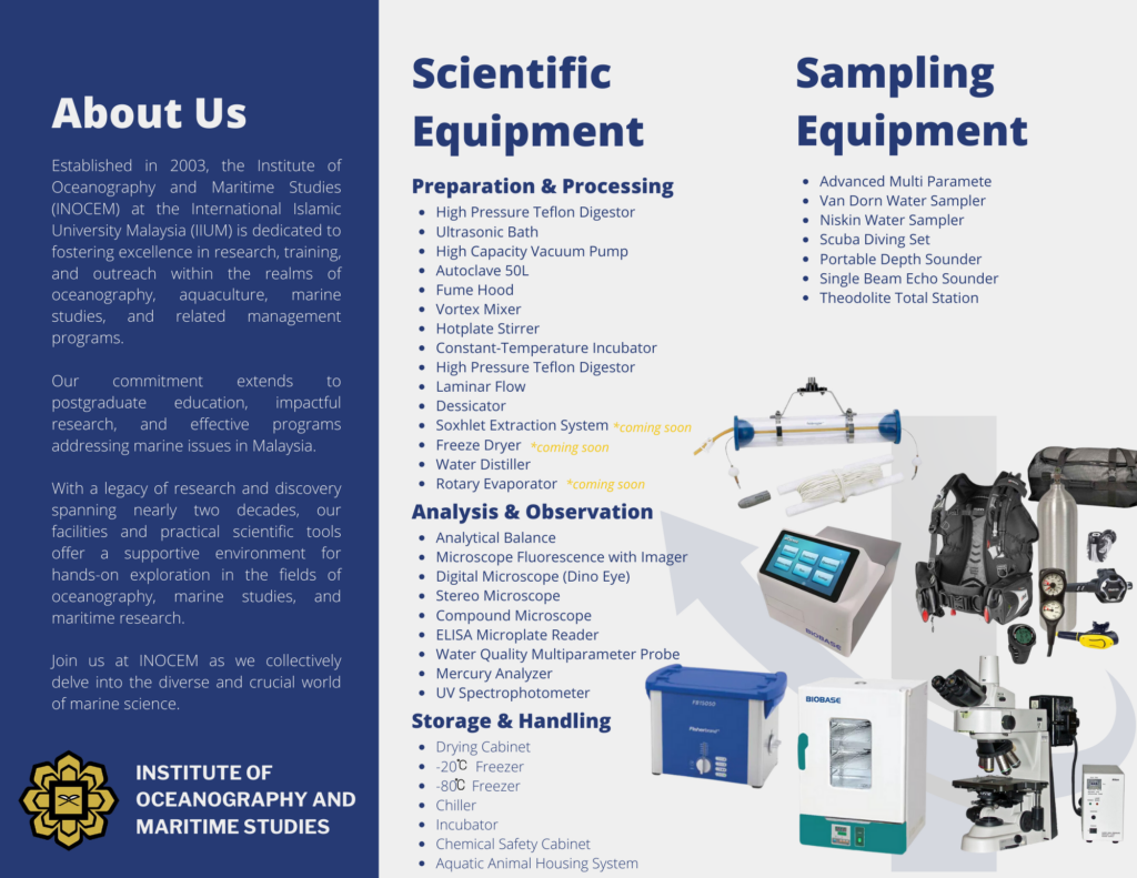 EQUIPMENT & FACILITIES BROCHURE